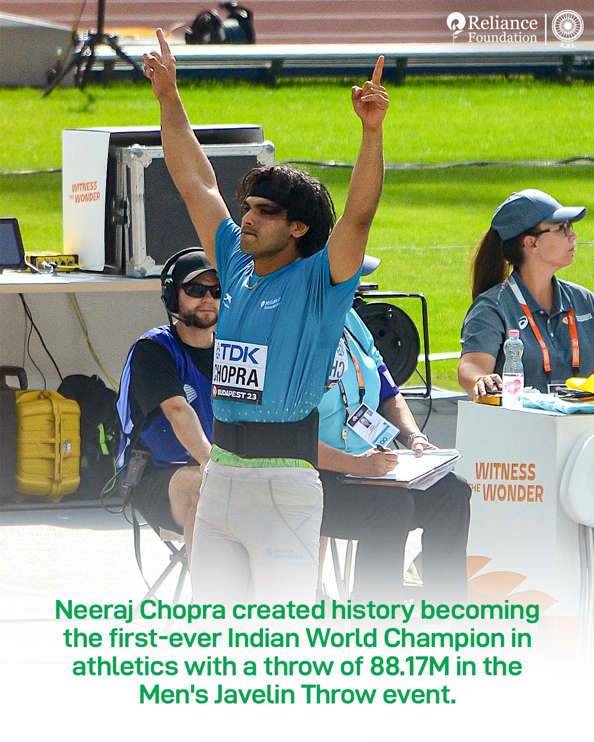 Nita Ambani congratulates Neeraj Chopra for winning India’s first ever ...